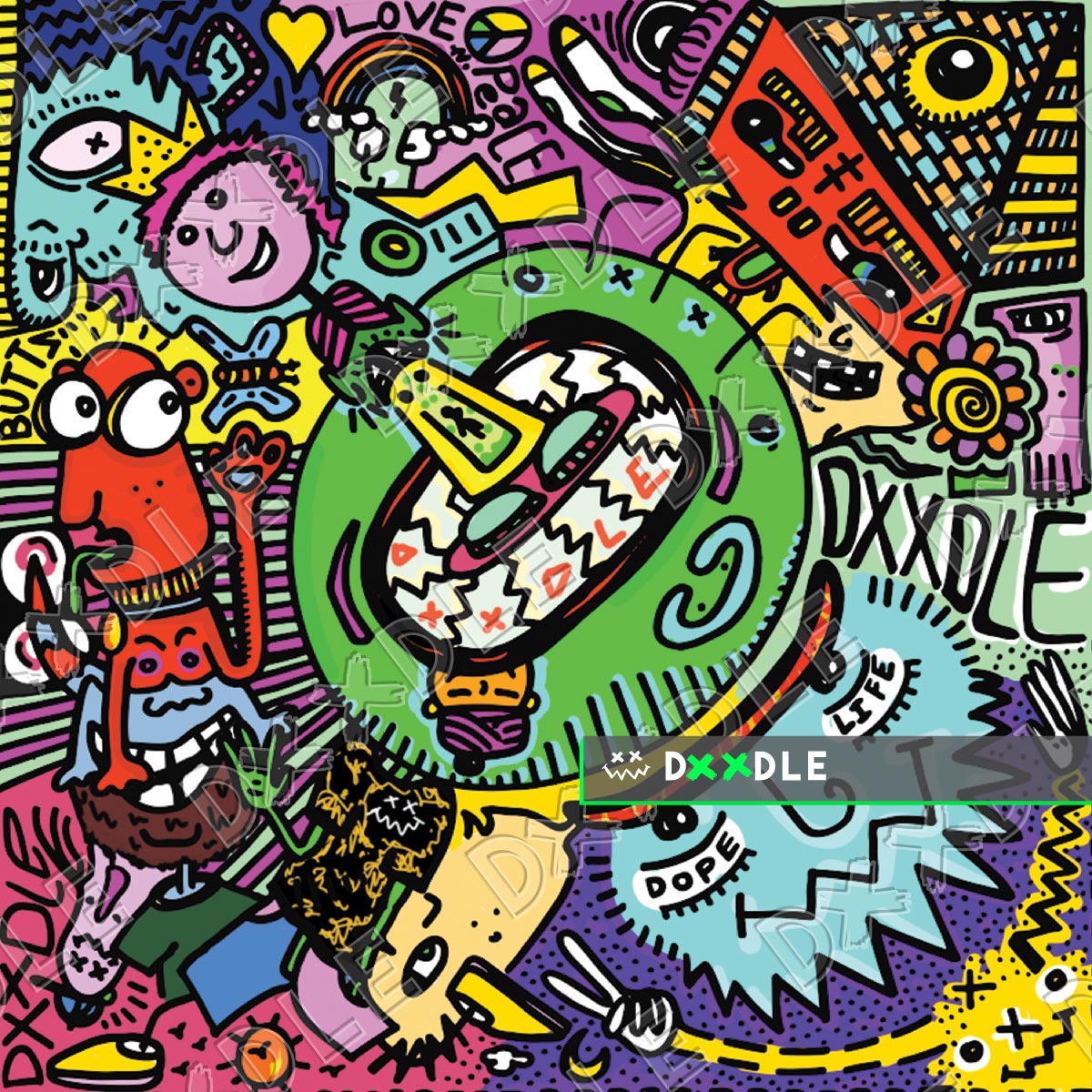 Colorful Dope Life – Dxxdle